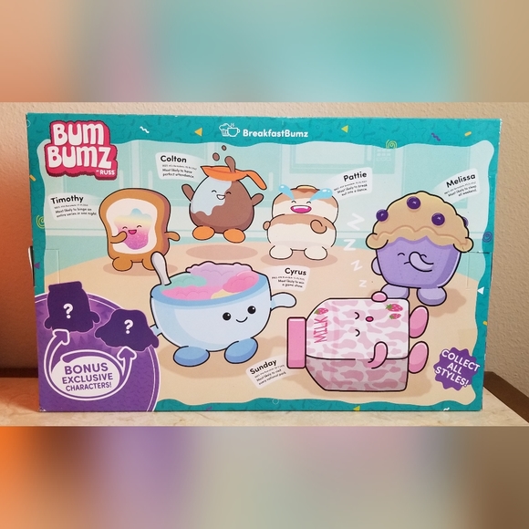 Russ | Toys | Bum Bumz By Russ Breakfast Bumz 45 8 Pack Breakfast Set ...
